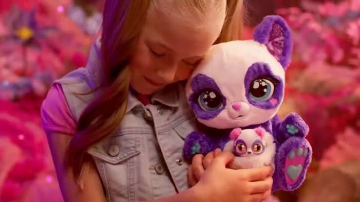 Peek-A-Roo Interactive Panda Roo Plush Toy, Toys & Collectibles, Mainan ...