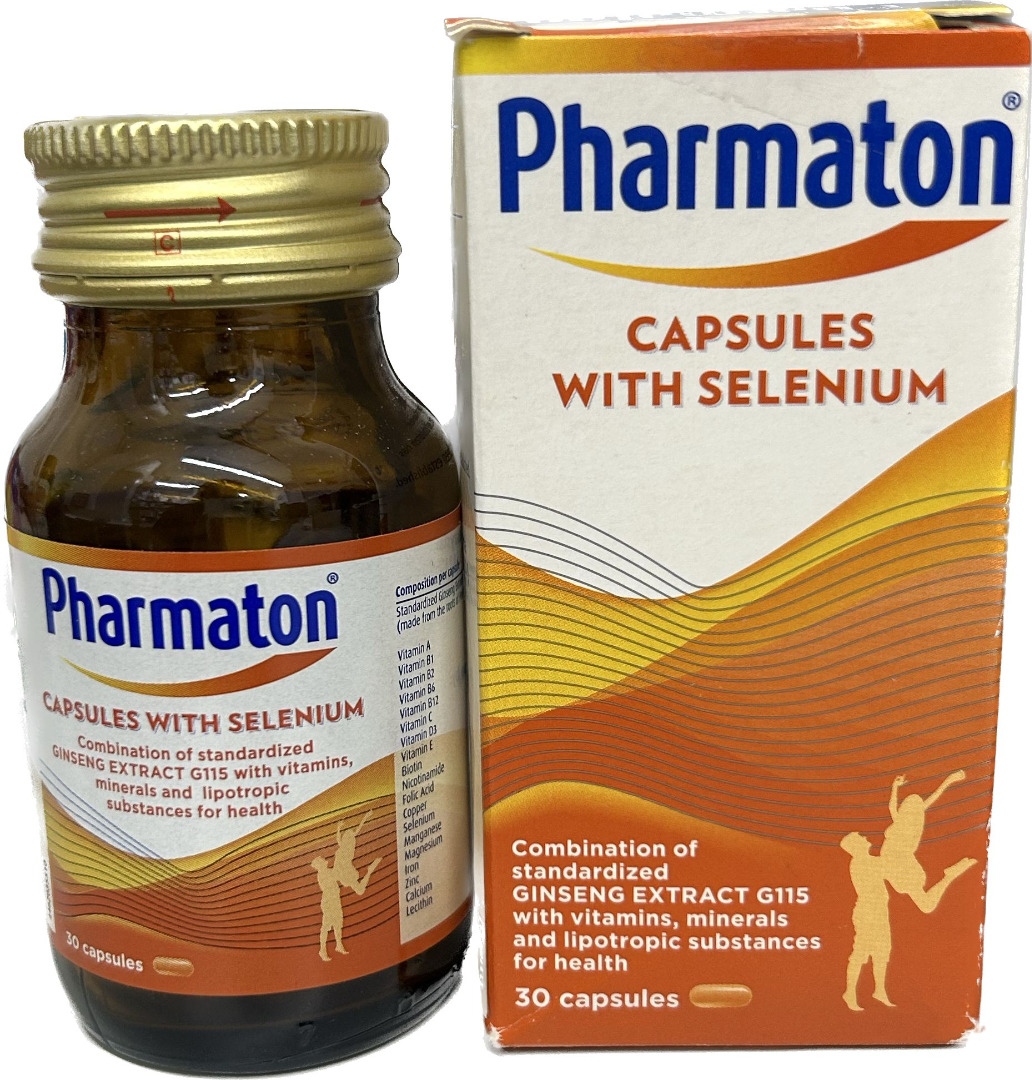 PHARMATON CAPSULES WITH SELENIUM 30CAPS, Health & Nutrition, Health ...