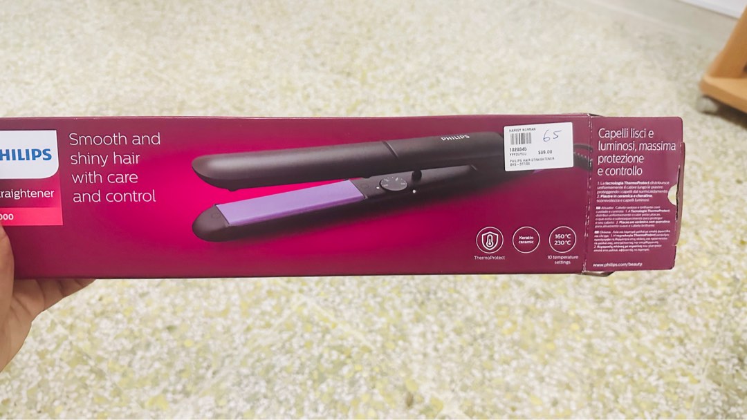 Philips Hair Straightener, Beauty & Personal Care, Hair on Carousell