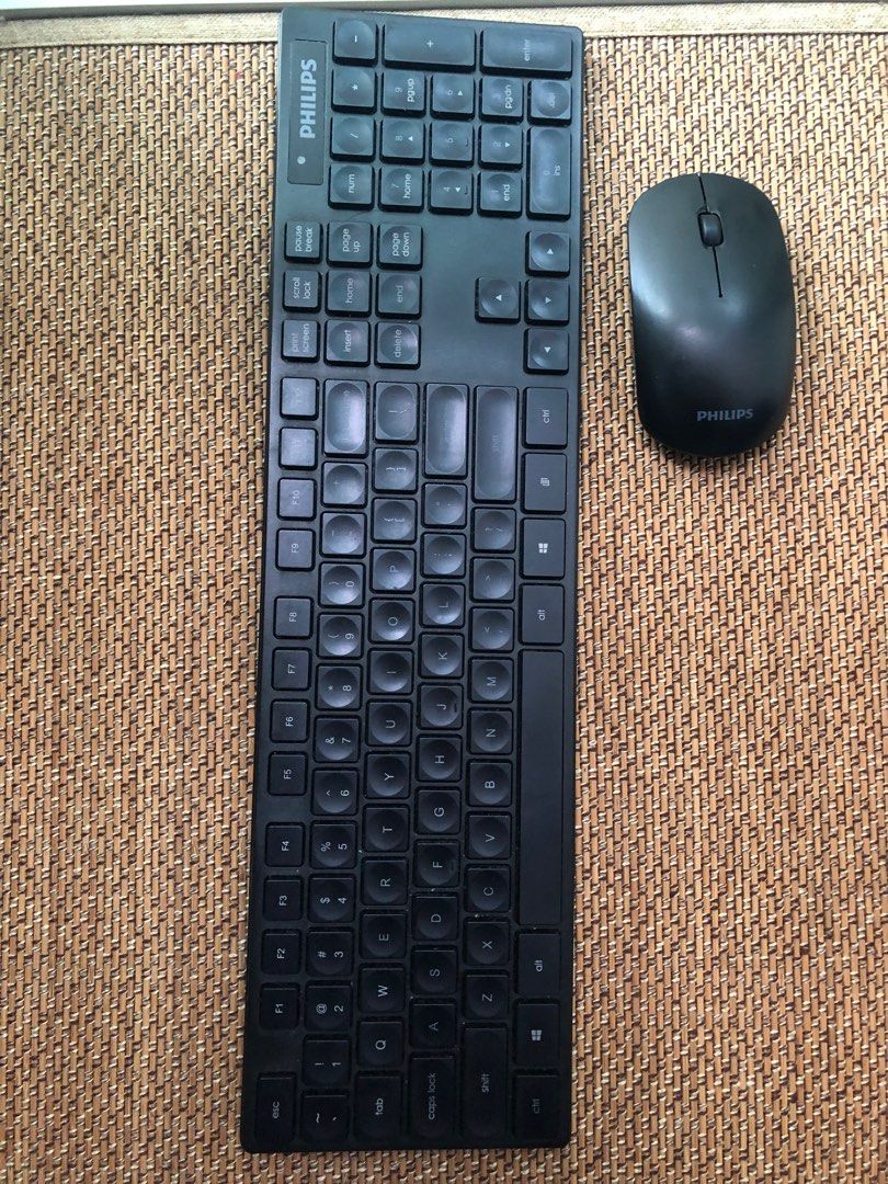 PHILIPS Wireless Keyboard Mouse, Computers & Tech, Parts & Accessories, Computer Keyboard on ...