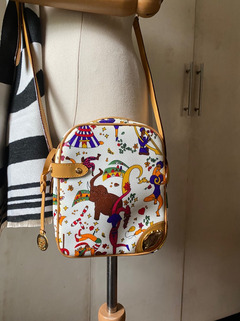 Piero Guidi Magic Circus Sling Bag White Authentic Made in Italy ...