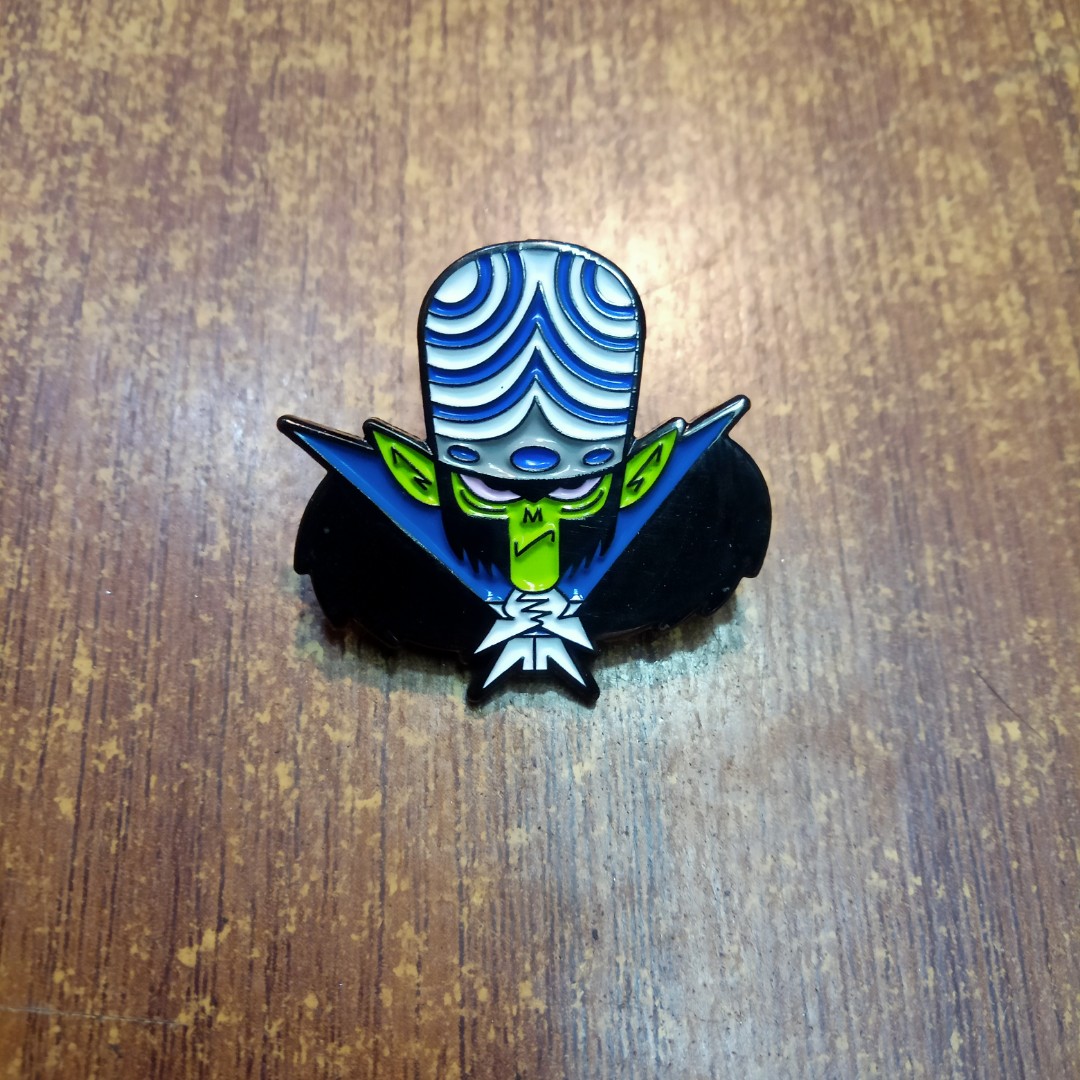 Pin Enamel Mojo Jojo Powerpuff Girls - Brand New, Fesyen Pria ...