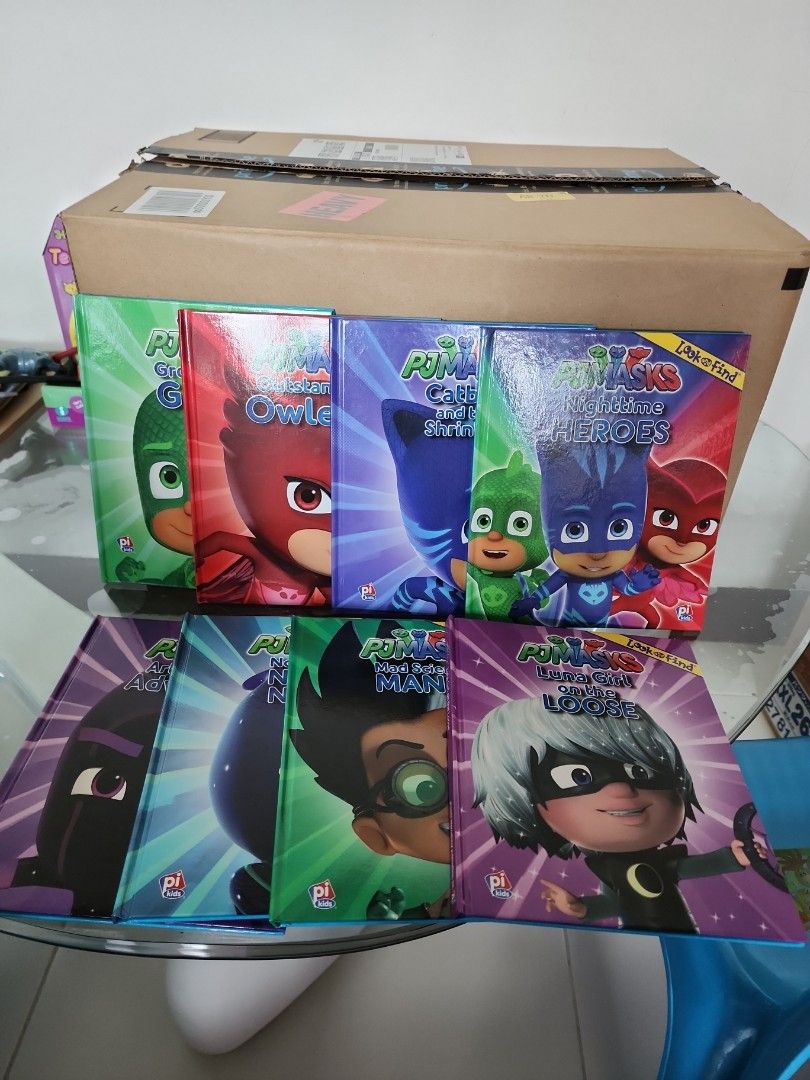 PJ Masks Story Books (Spolit electronic reader), Hobbies & Toys, Books ...
