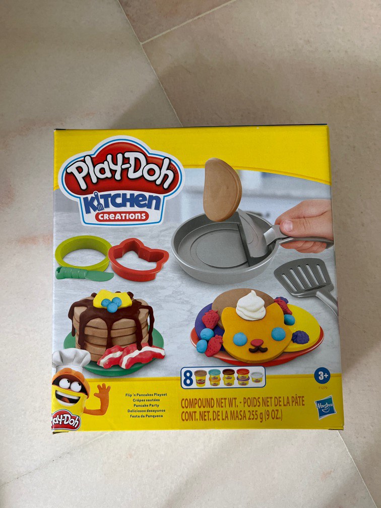 Playdoh kitchen Creations pancakes sushi and sandwich, Hobbies & Toys ...