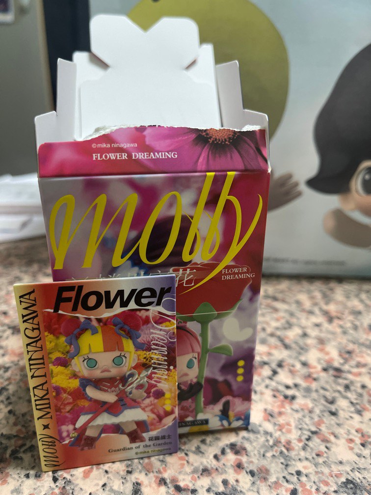 Popmart molly flower dreaming, Hobbies & Toys, Toys & Games on Carousell
