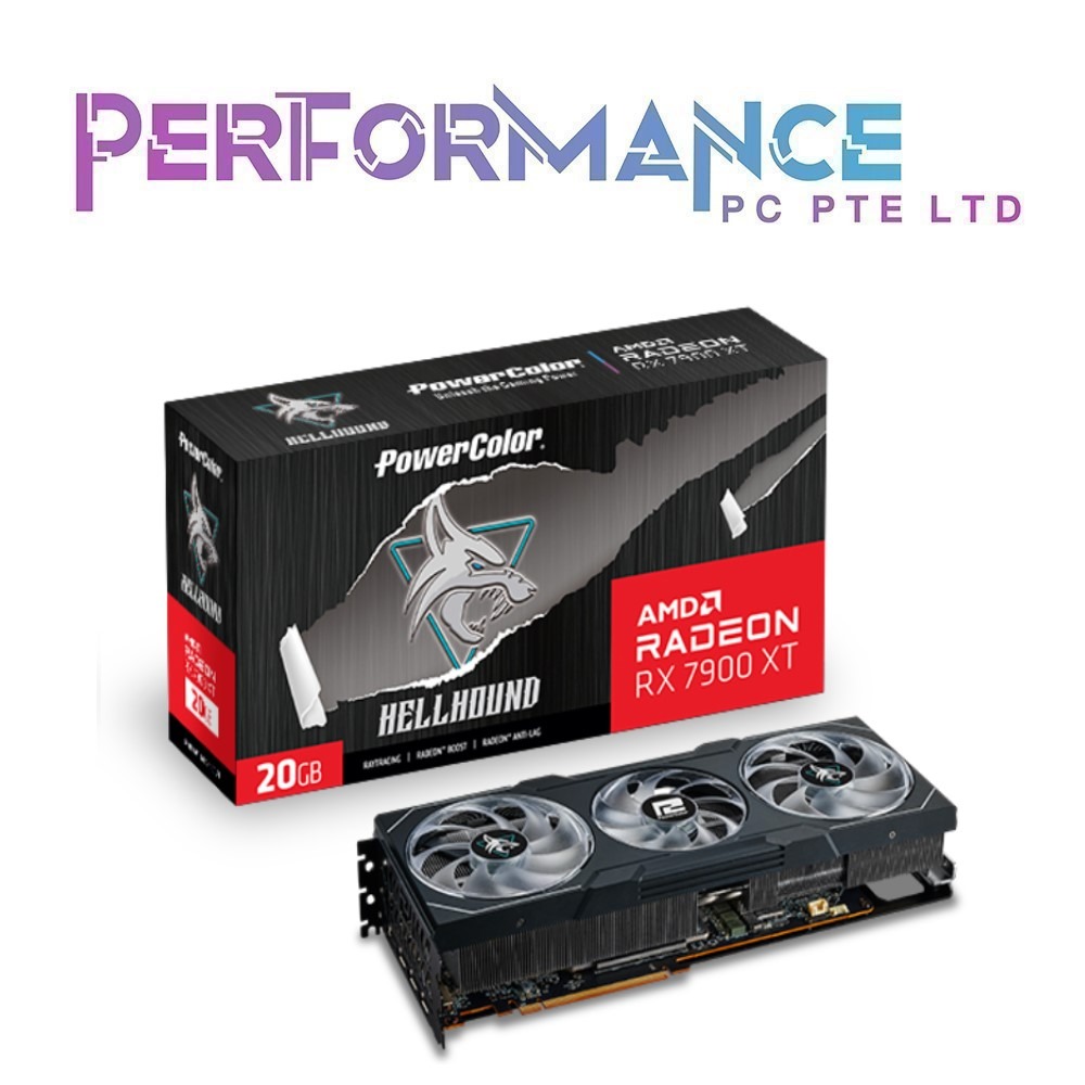Powercolor Hellhound AMD Radeon RX7900XT, RX 7900XT, RX 7900 XT, RX7900 ...