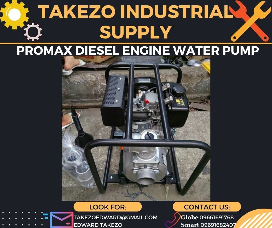 Promax Diesel Engine Water Pump, Commercial & Industrial, Industrial Equipment on Carousell