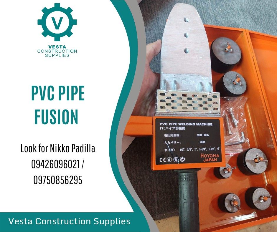 PVC PIPE FUSION MACHINE, Commercial & Industrial, Construction Tools ...