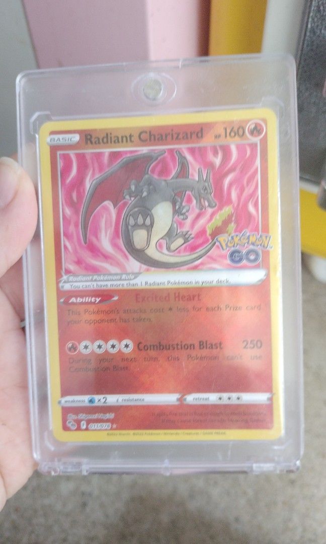 Radiant Charizard #11 fresh out of pack, Hobbies & Toys, Toys & Games ...