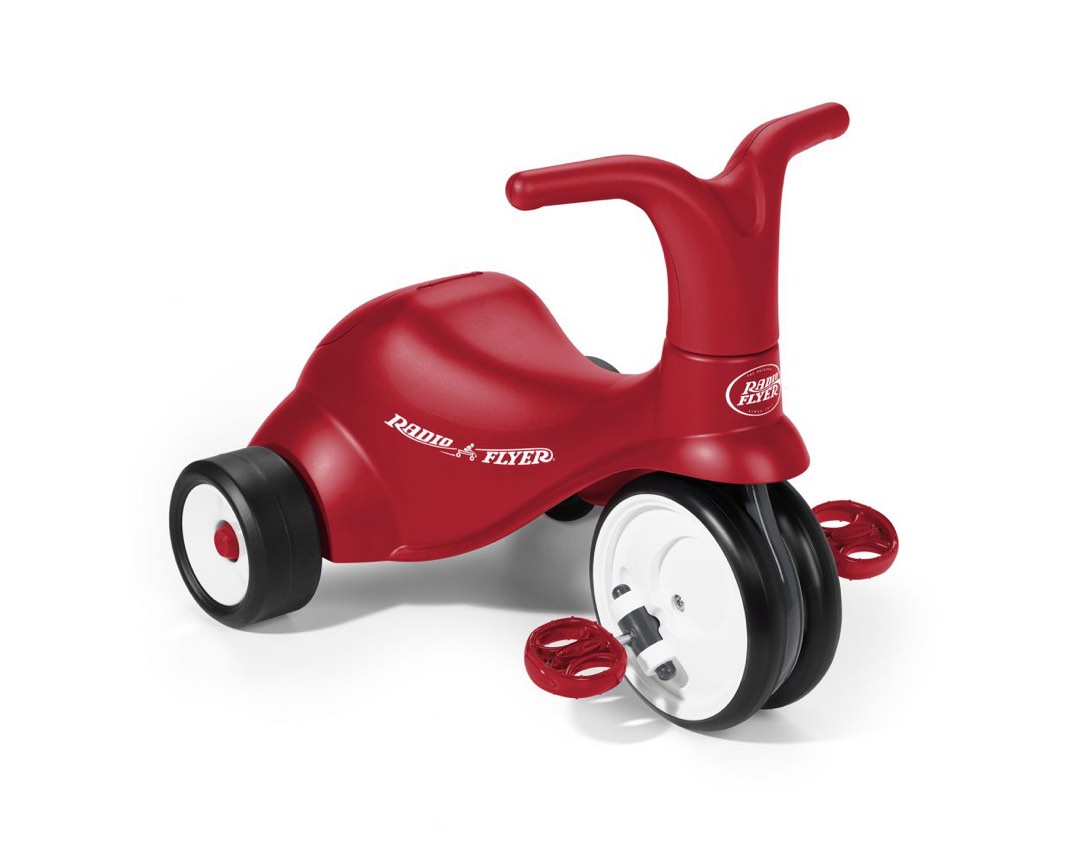 Radio Flyer Scoot 2 Pedal ride on tricycle trike, Hobbies & Toys, Toys ...