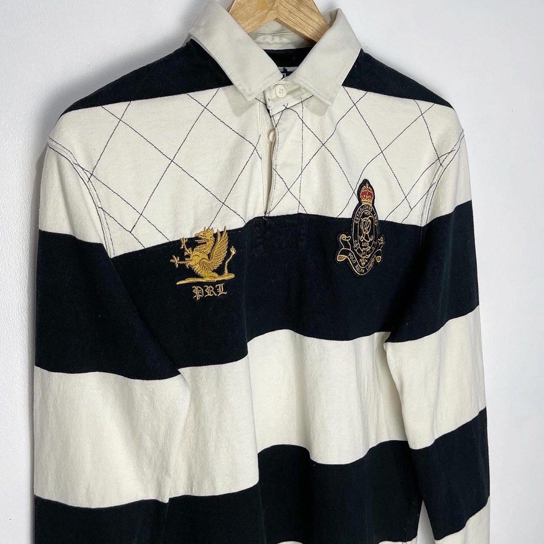 Rare RL rugby shirt, Men's Fashion, Tops & Sets, Formal Shirts on Carousell