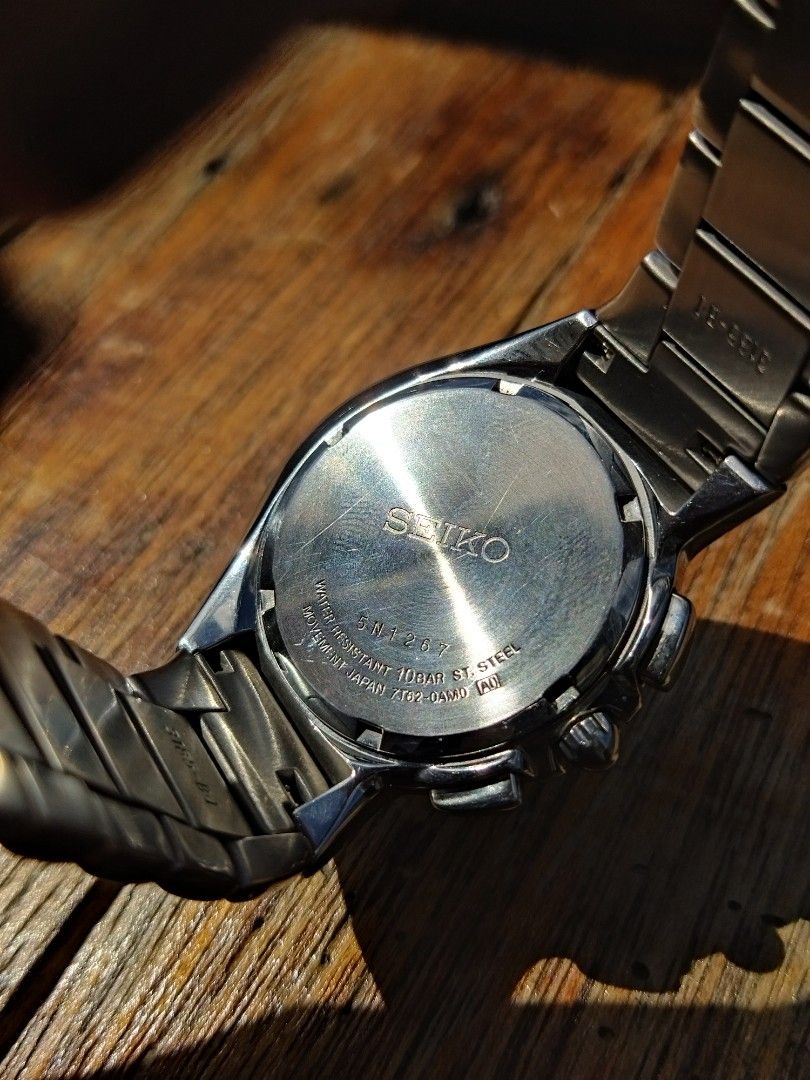 Rare Seiko SNA063 Alarm Chrono, Men's Fashion, Watches & Accessories ...