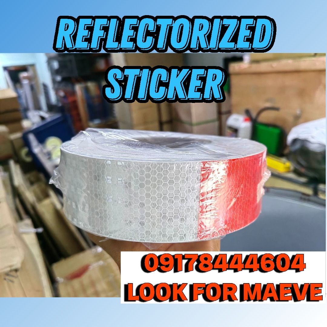 REFLECTORIZED STICKER, Commercial & Industrial, Industrial Equipment on ...