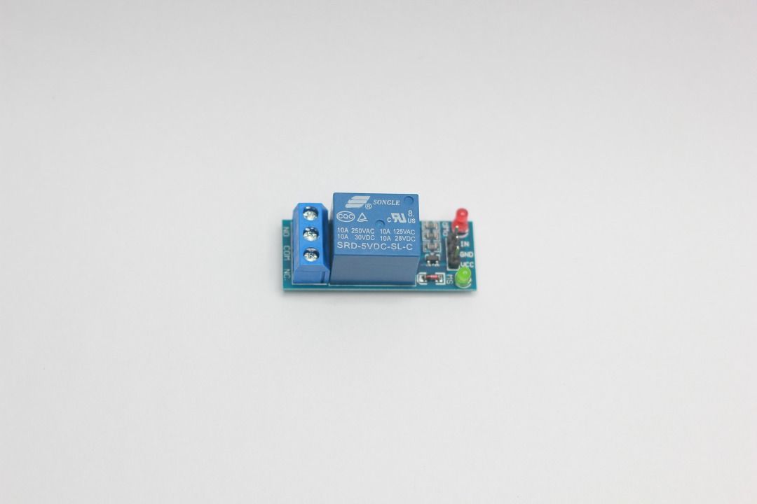 RELAY MODULE 1 CHANNEL 5V, INTERFACE BOARD LOW LEVEL TRIGGER, BEST FOR ...