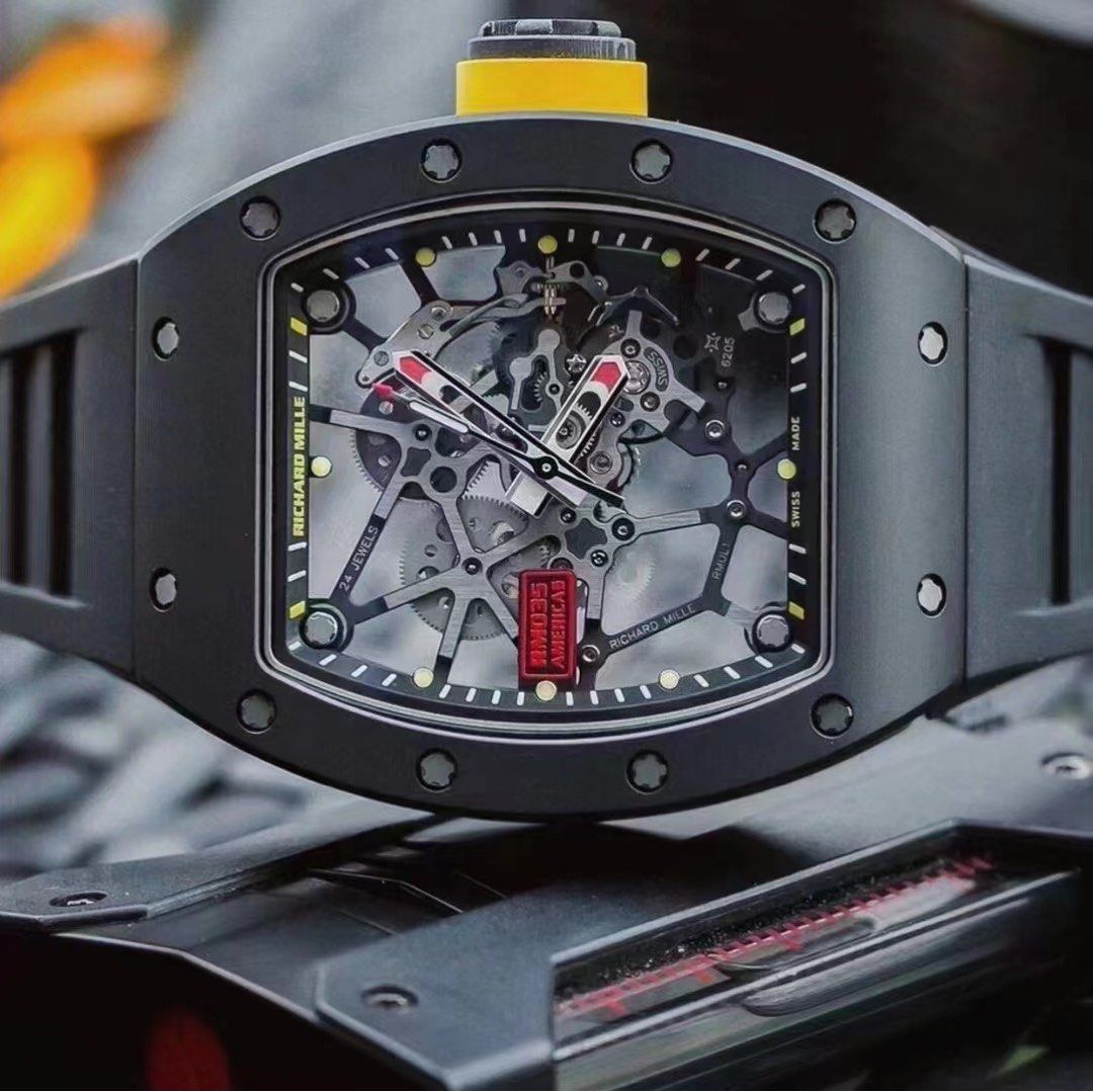 Richard Mille RM035 Rafa Americas Edition Black Ceramic Watch, Luxury ...
