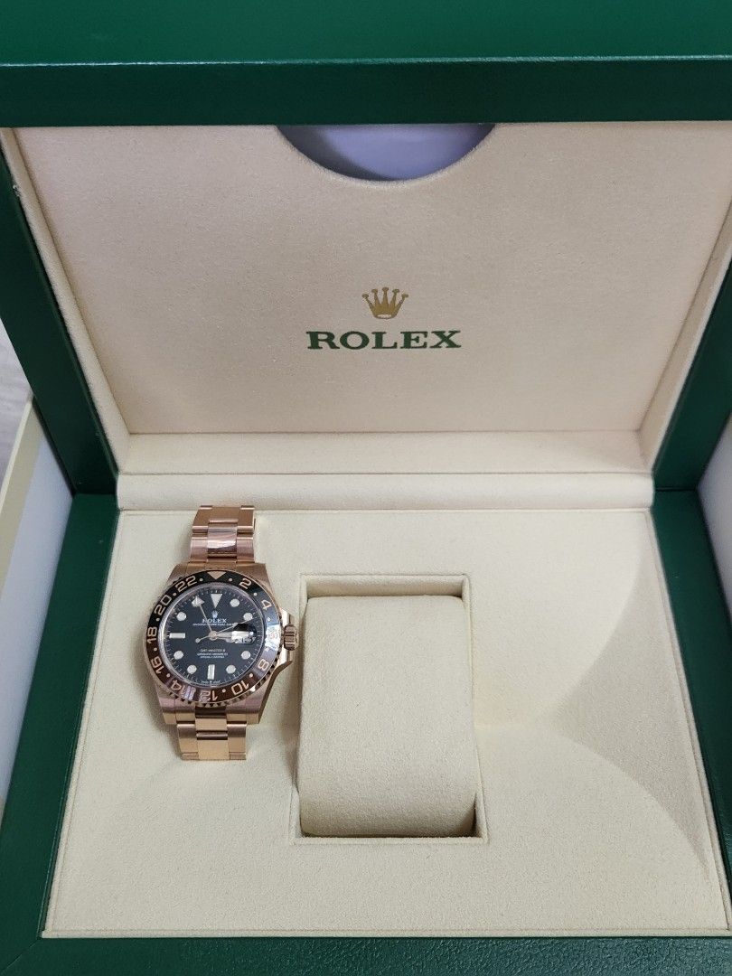 Rolex root beet full rosegold, Luxury, Watches on Carousell