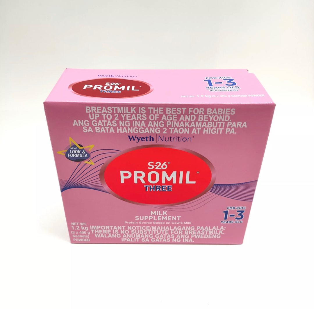 S-26® PROMIL® THREE Milk Supplement for KIDS 1-3 years old (1.2 kg ...