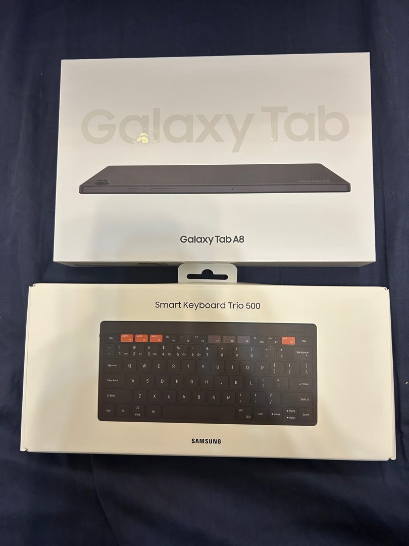 Samsung Galaxy Tab A8 with FREE Samsung Smart Keyboard Trio 500, Mobile ...