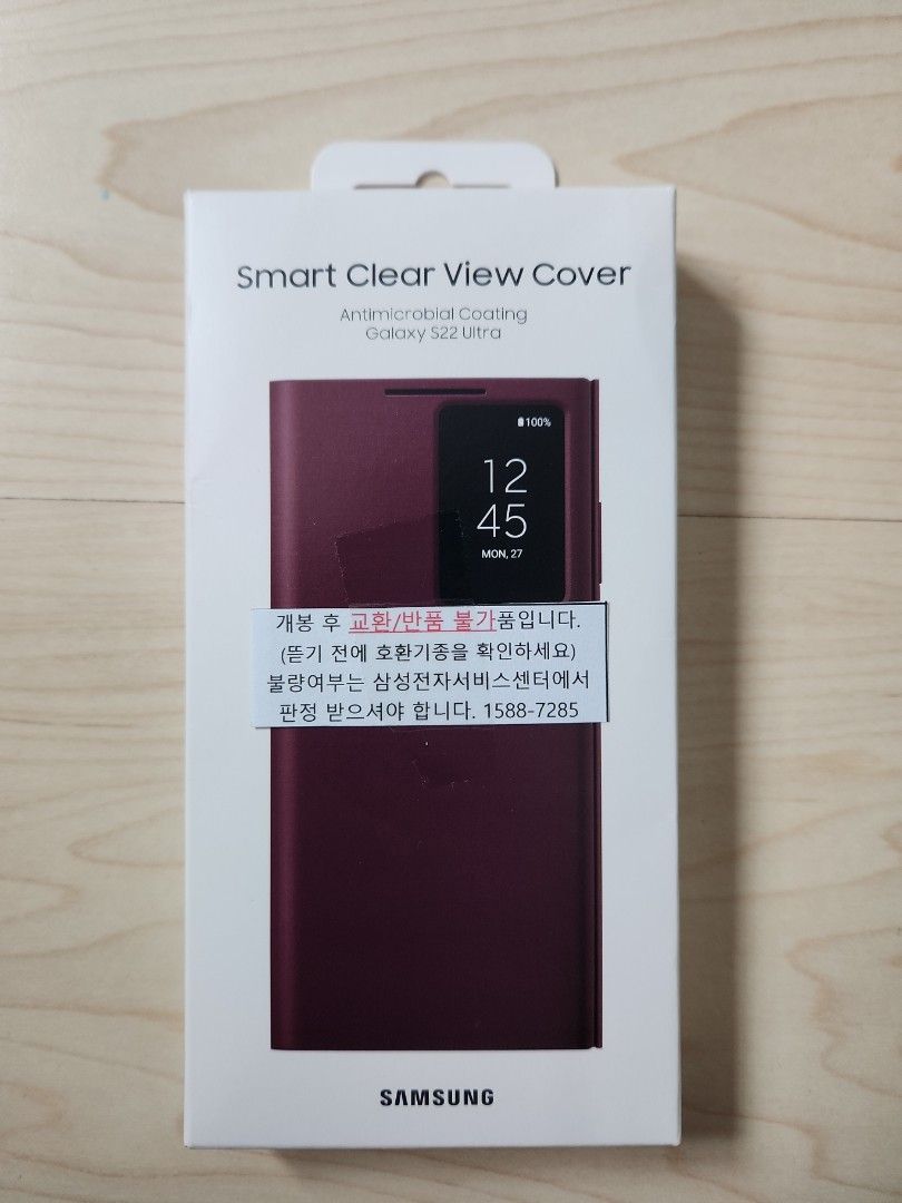 Samsung s22 ultra smart clear view cover, Mobile Phones & Gadgets ...