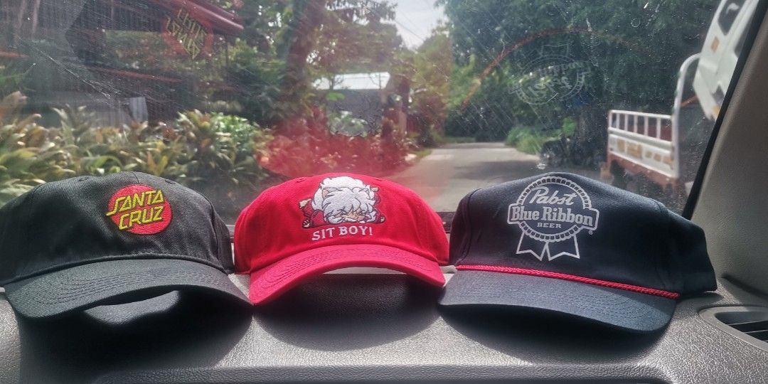 Santa cruz, inu yasha and PBR cap, Men's Fashion, Watches & Accessories ...