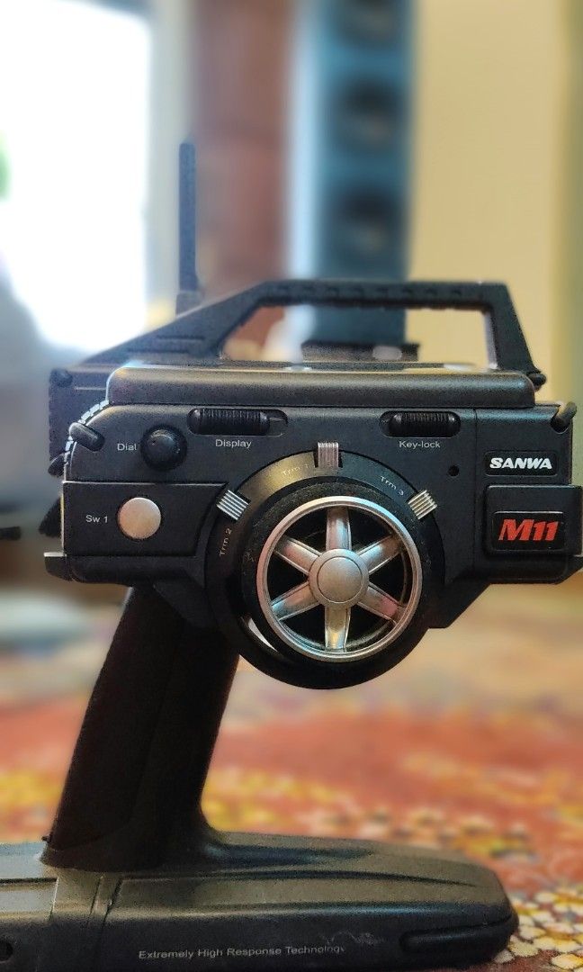 Sanwa M11 remote transmitter and receiver, Hobbies & Toys, Collectibles & Memorabilia, Vintage ...