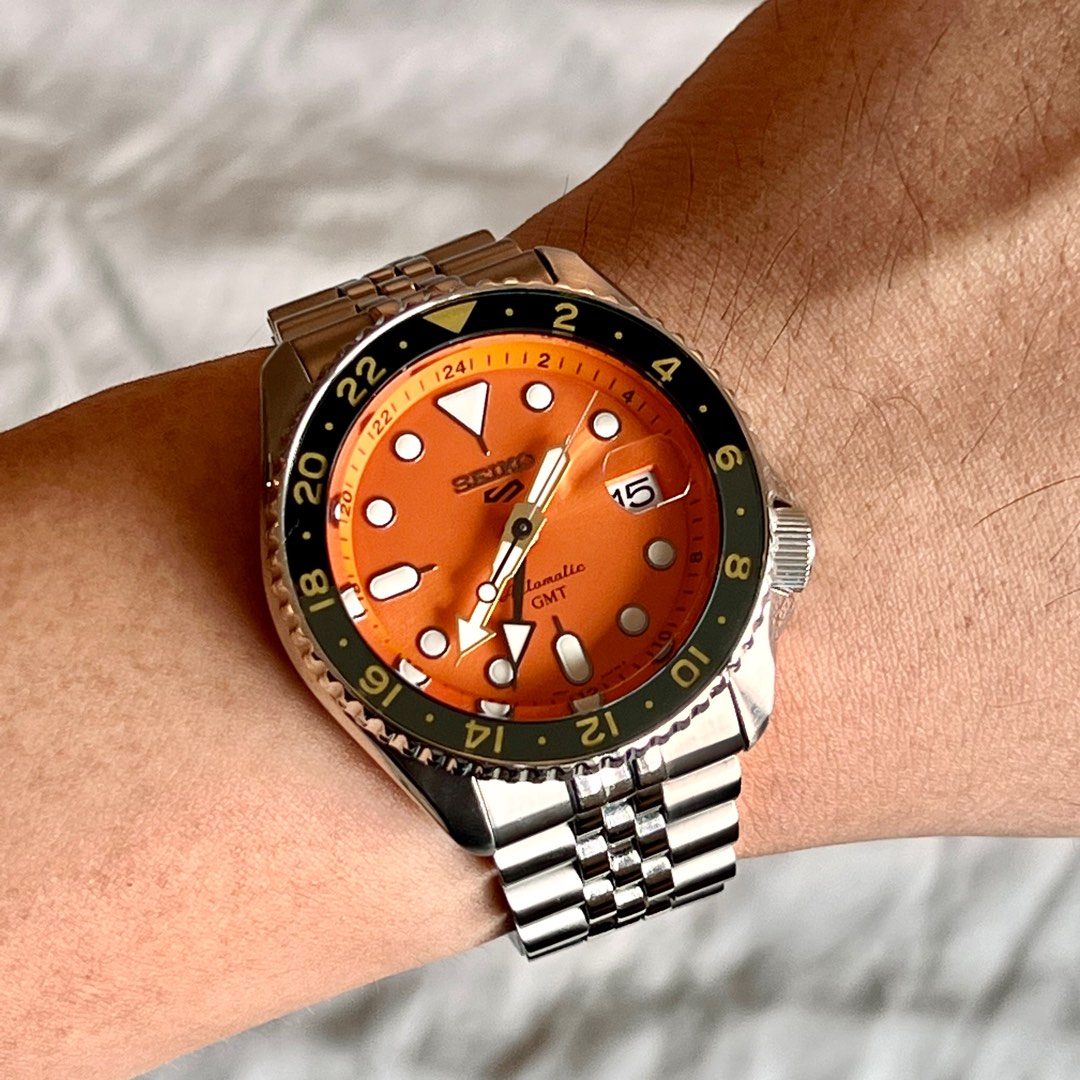 Seiko gmt ssk005 ssk005k1, Luxury, Watches on Carousell