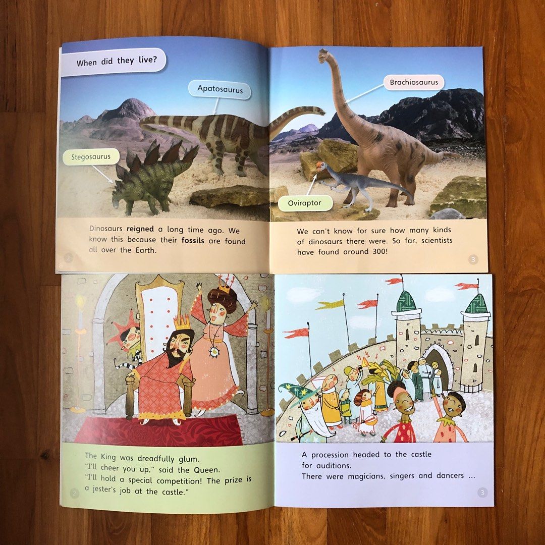 Set of 8 Rigby Star English story books phonics readers for children ...