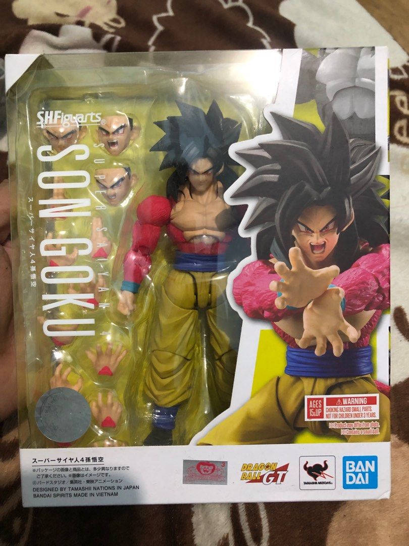 SH Figuarts: (SHF) Super Saiyan 4 Goku. Dragon Ball GT, Hobbies & Toys ...