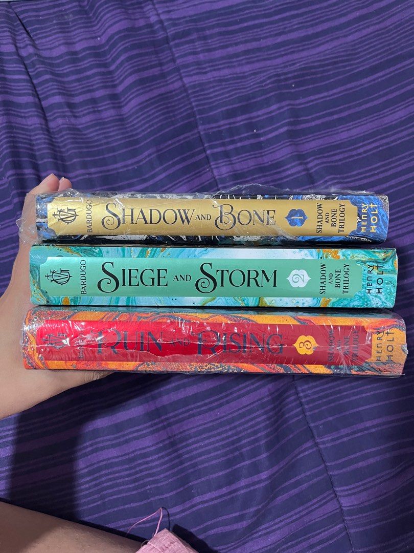 Shadow And Bone Trilogy Hardcover Grishaverse Hobbies And Toys Books And Magazines Fiction