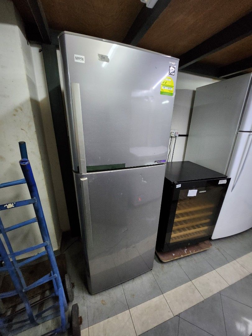 SHARP Fridge 289L SJ-D29E-SL, TV & Home Appliances, Kitchen Appliances ...