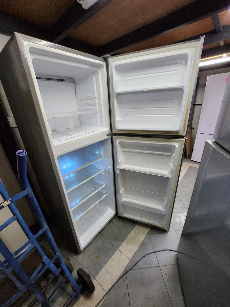SHARP Fridge 289L SJ-D29E-SL, TV & Home Appliances, Kitchen Appliances ...