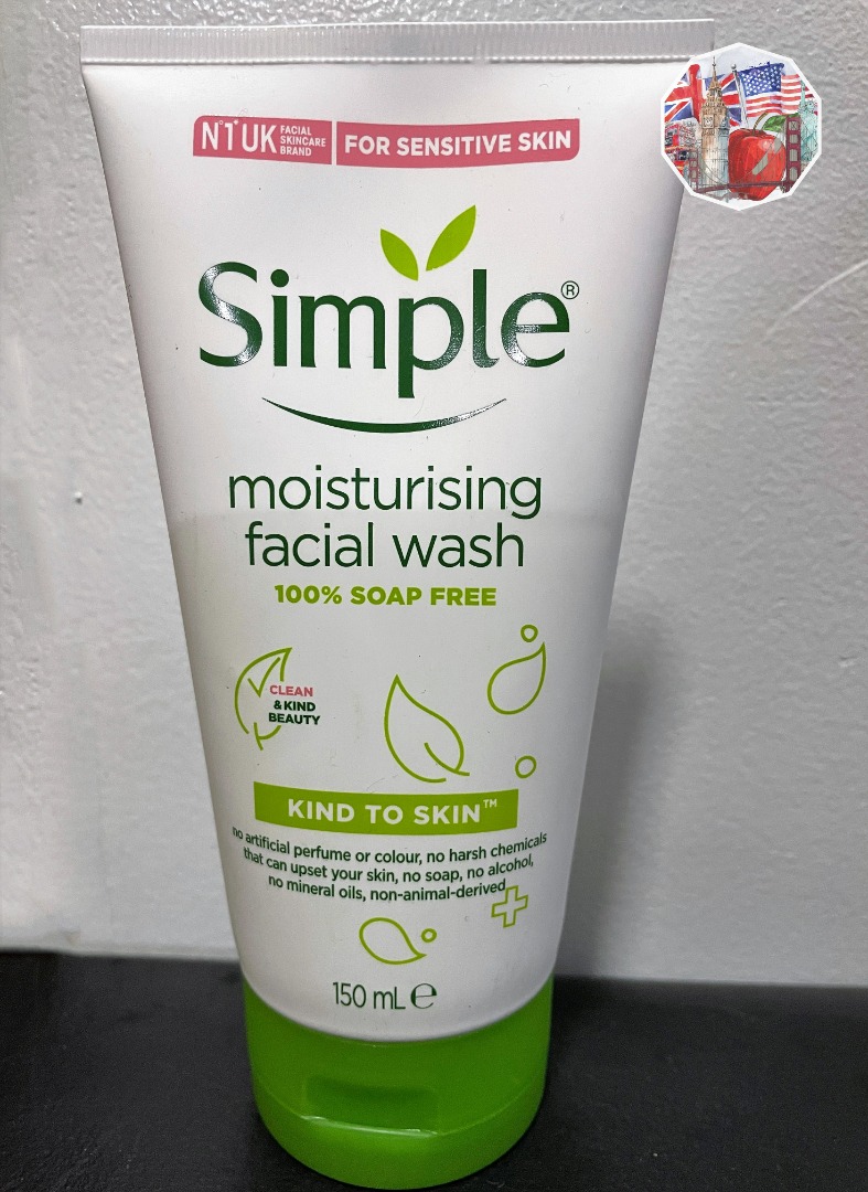 Simple Kind to Skin Moisturising Facial Wash 150mL, Beauty & Personal Care, Face, Face Care on ...