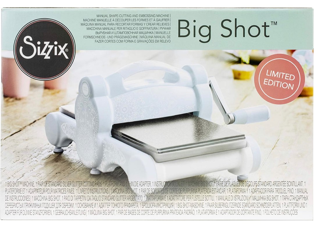 Sizzix Big Shot Die Cutting Machine Limited Edition Hobbies Toys sizzix-big-shot-die-cutting-machine-limited-edition-hobbies-toys