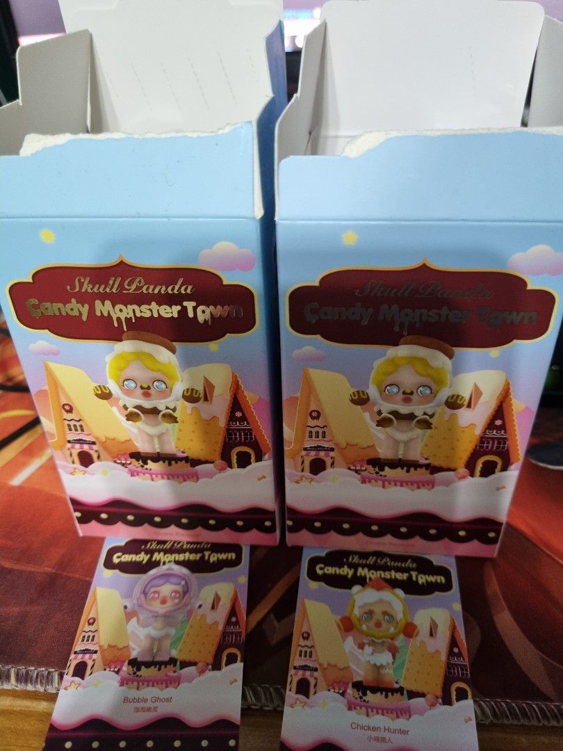 Skull panda candy monster town, Hobbies & Toys, Memorabilia ...