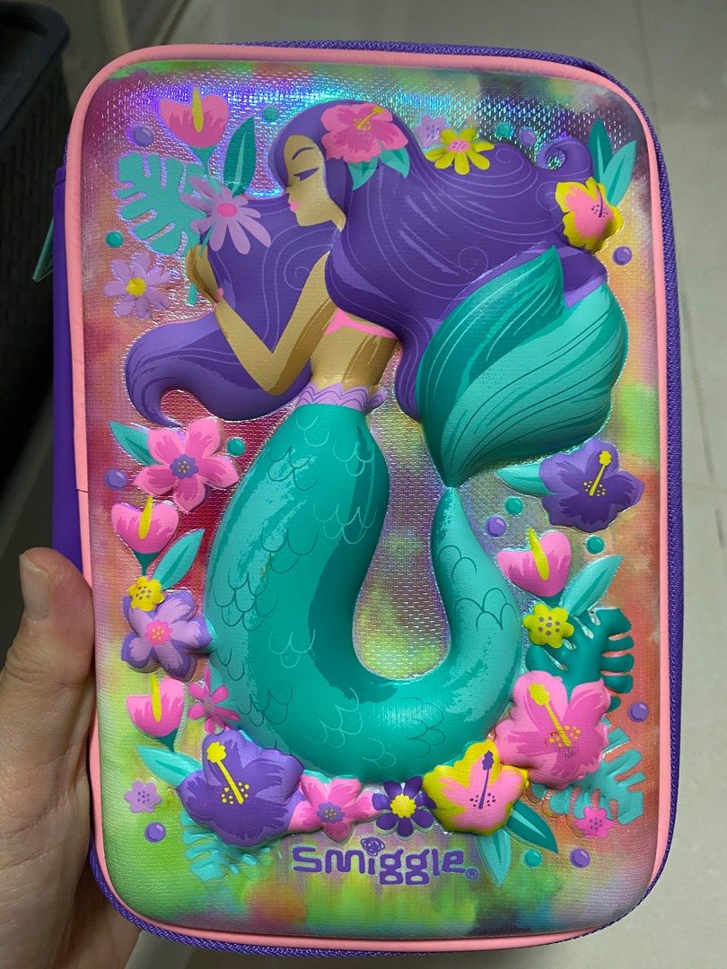 Smiggle Pencil Case Fancy triple hardtop girl, Hobbies & Toys ...