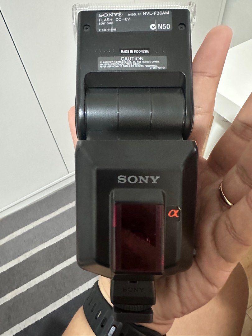Sony HVL-F36AM, Photography, Photography Accessories, Flashes on Carousell