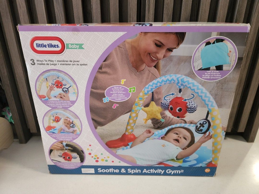 Soothe & Spin Activity Gym, Babies & Kids, Infant Playtime on Carousell