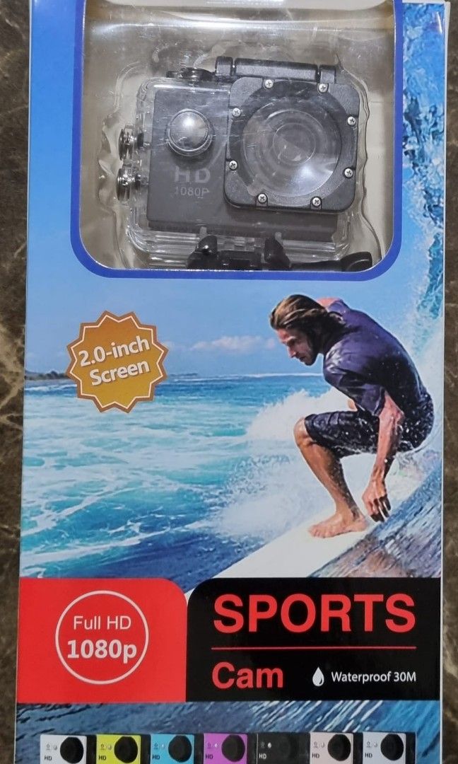 Sports Action Camera, Photography, Cameras on Carousell