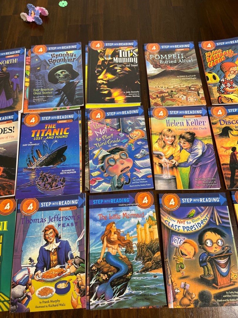 Step Into Reading series 4, Hobbies & Toys, Books & Magazines, Children ...