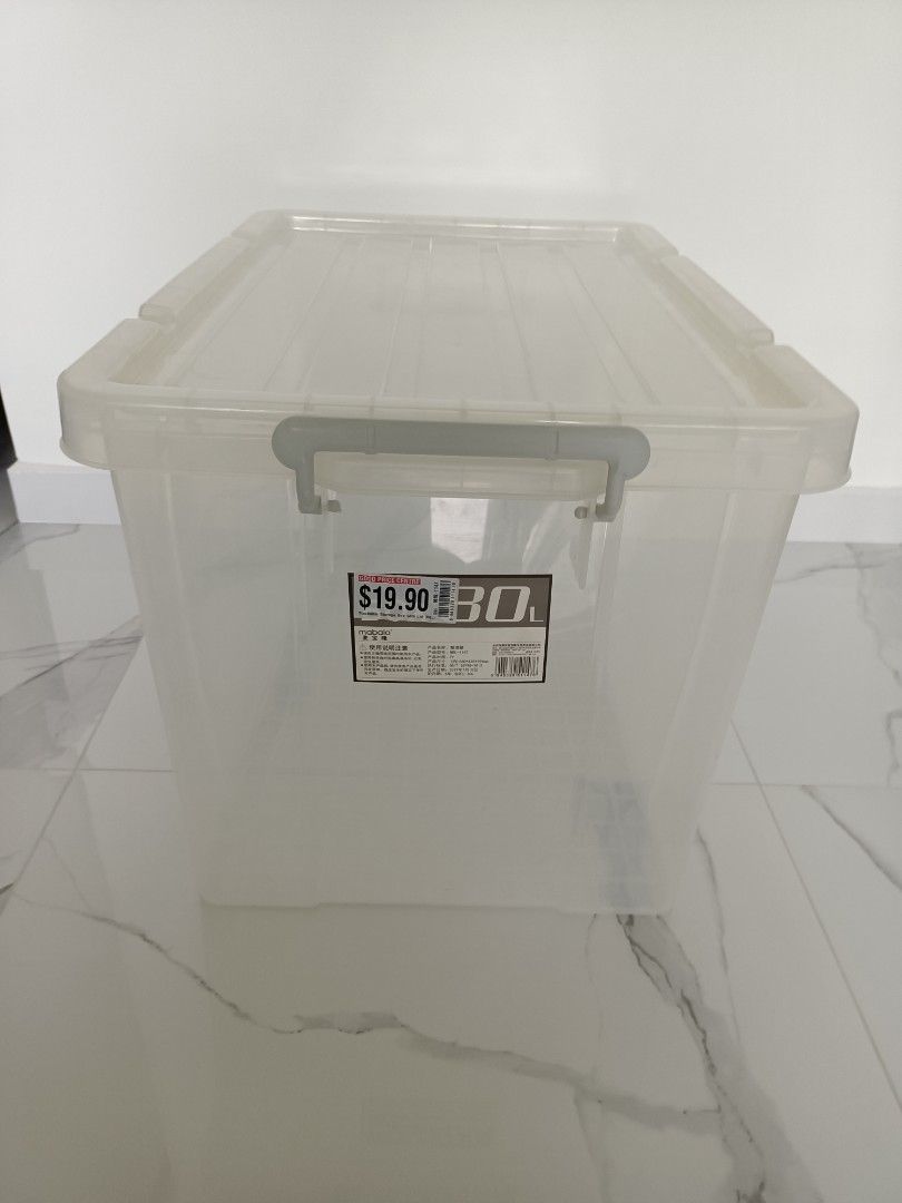 Storage container boxes, Furniture & Home Living, Home Improvement ...