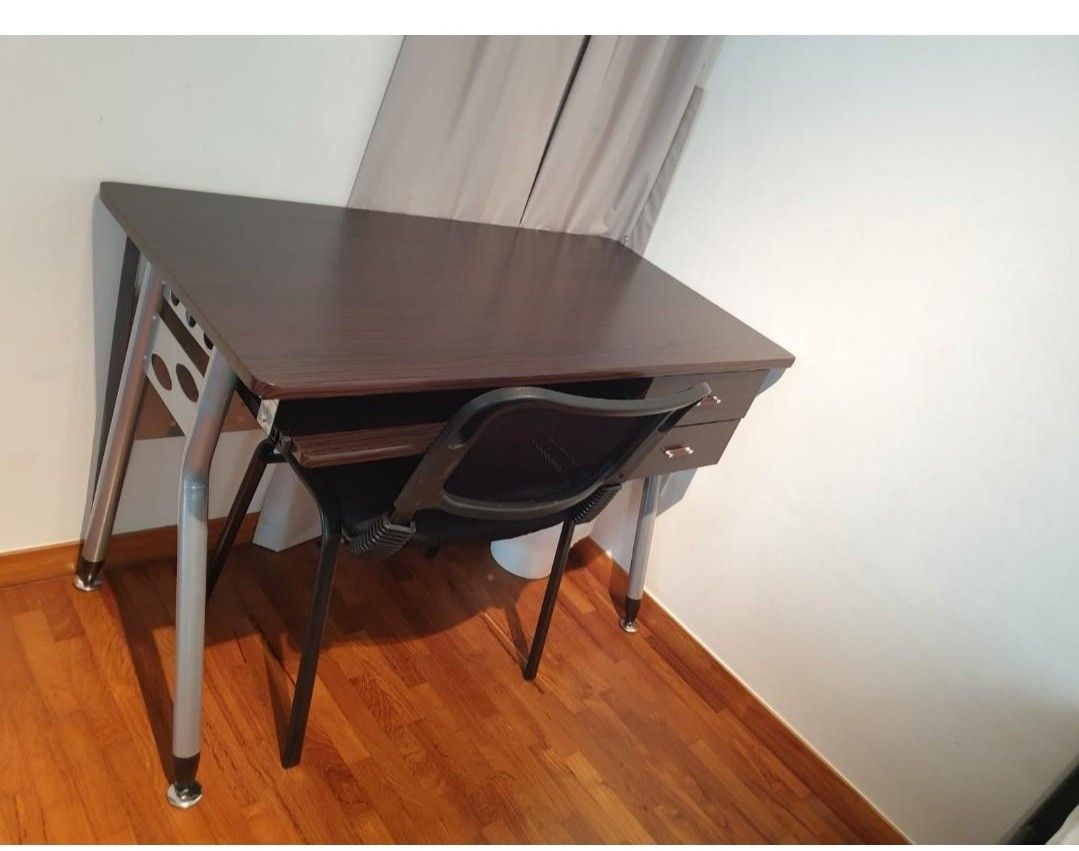 Study Table and chair, Furniture & Home Living, Furniture, Tables ...
