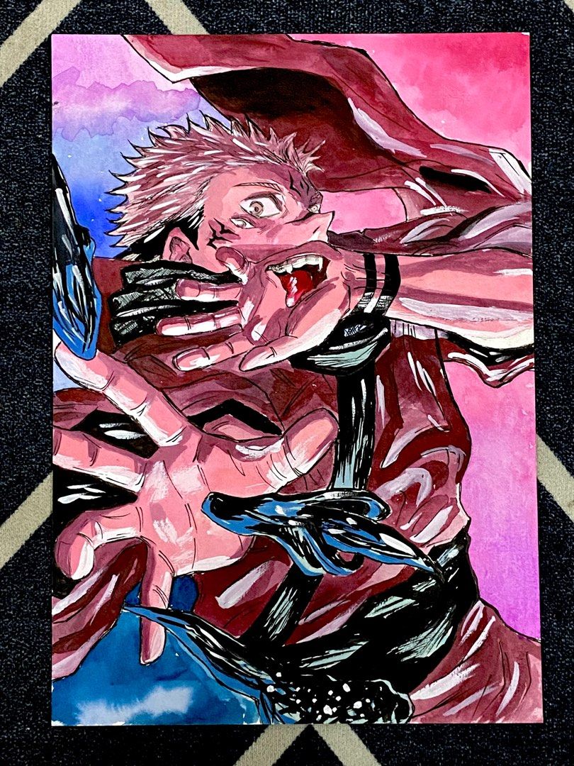 Sukuna Drawing (A4), Hobbies & Toys, Stationery & Craft, Art & Prints ...