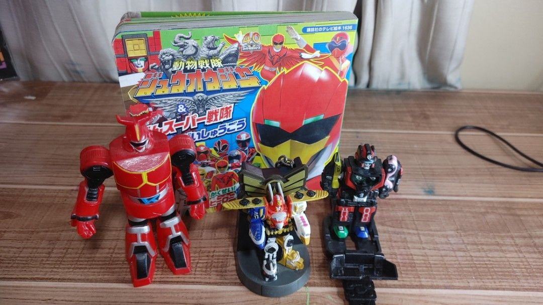 Super Sentai Set power rangers, Hobbies & Toys, Toys & Games on Carousell