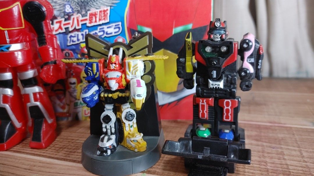 Super Sentai Set power rangers, Hobbies & Toys, Toys & Games on Carousell