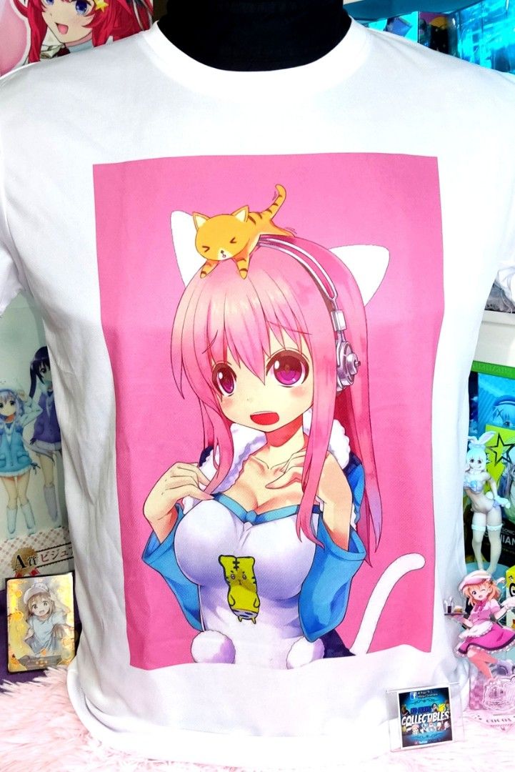 Super Sonico items!!! Princess of the Apple (MIB), official merch CDs, and KDPC Sonico ...