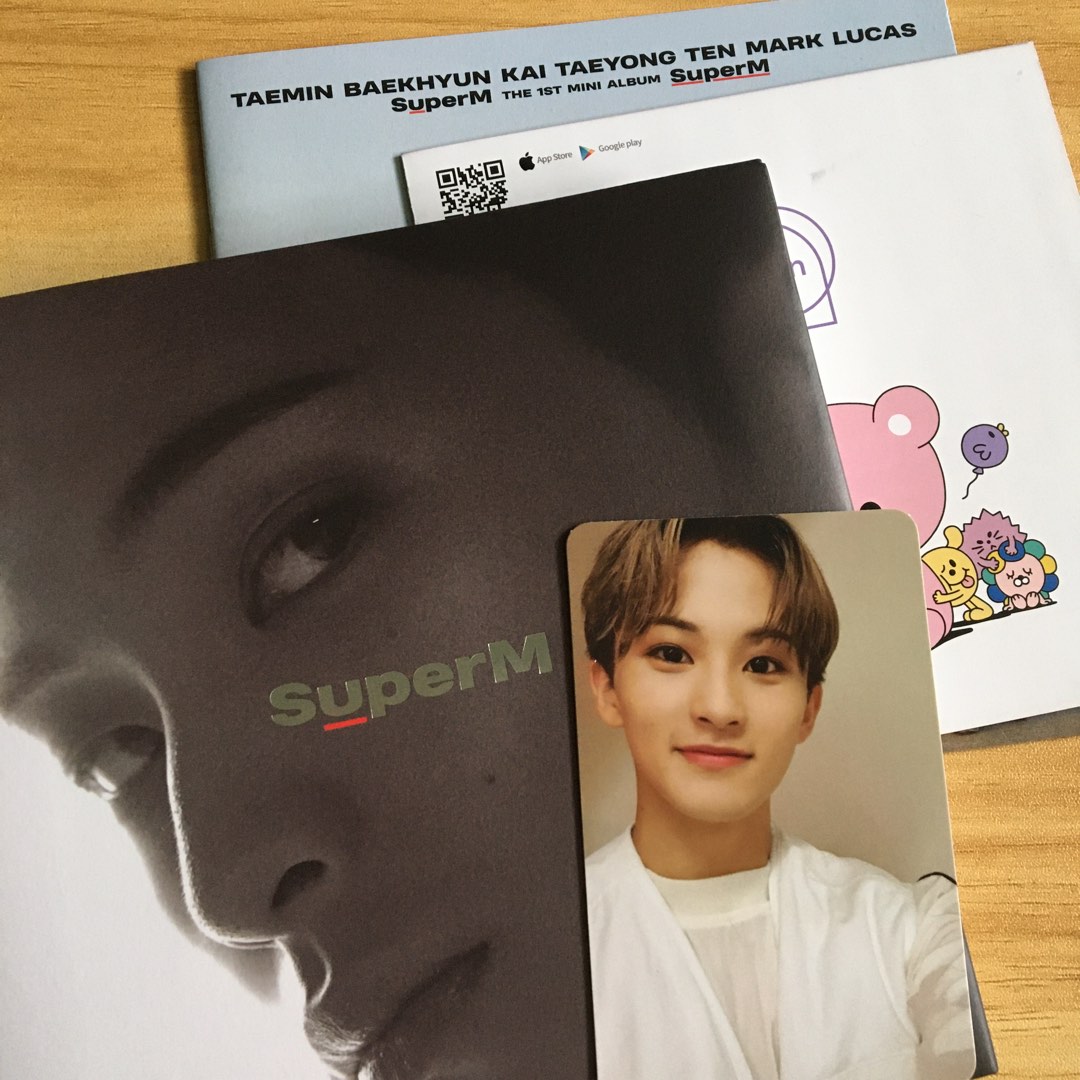 SUPERM 1st Mini Album (MARK Ver.), Hobbies & Toys, Memorabilia & Collectibles, K-Wave on Carousell