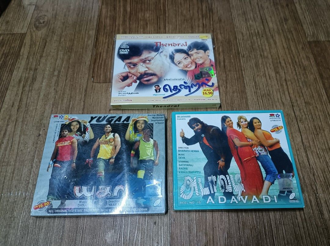 Tamil movie VCD.., Hobbies & Toys, Music & Media, CDs & DVDs on Carousell