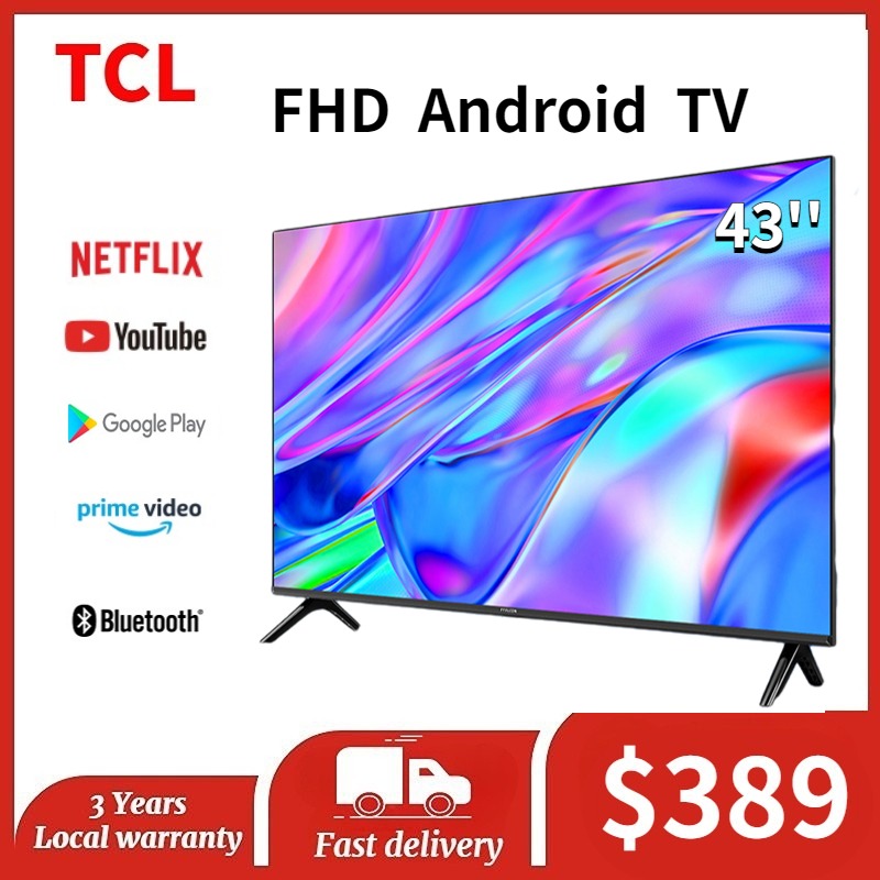 TCL FFALCON 43 inch FHD Smart Android TV, TV & Home Appliances, TV ...