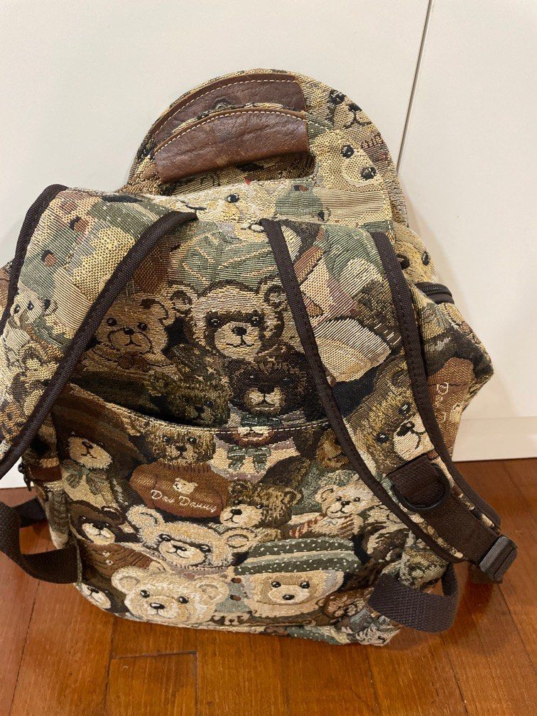 Teddy bear backpack, Women's Fashion, Bags & Wallets, Backpacks on ...
