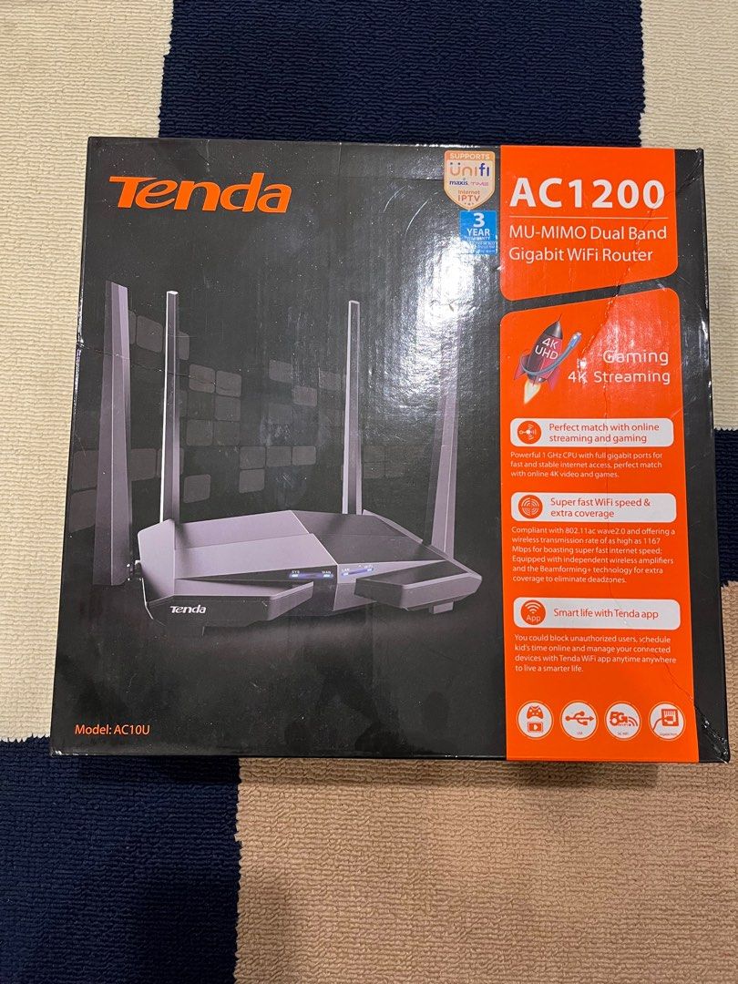 Tenda AC1200 Wifi Router, Computers & Tech, Parts & Accessories ...